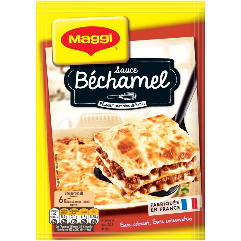 MAGGI - SAUCE BÉCHAMEL - Savory grocery/Condiments, bouillons et sauces ...