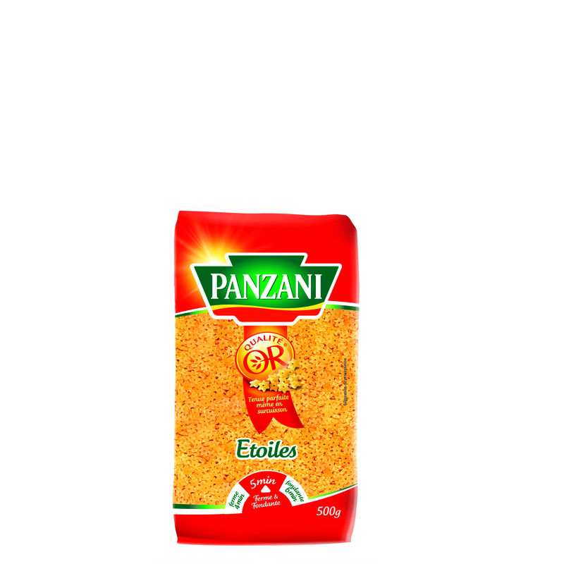 PANZANI - QUALITÉ OR - ETOILES - PÂTES - Savory grocery/Pâtes - bestSell