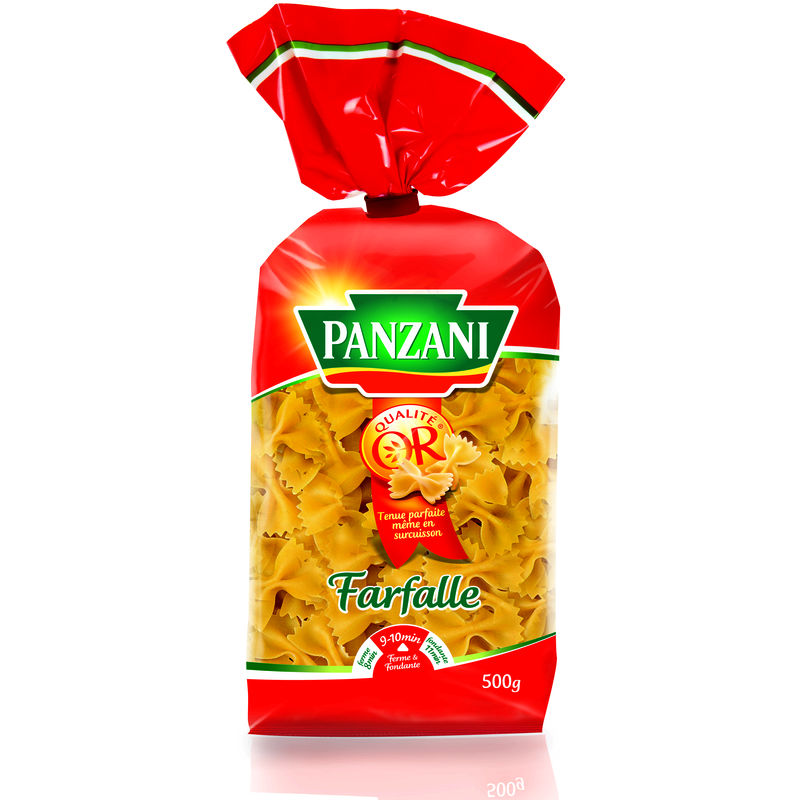 PANZANI - QUALITÉ OR - FARFALLE - PÂTES - Savory grocery/Pâtes - bestSell
