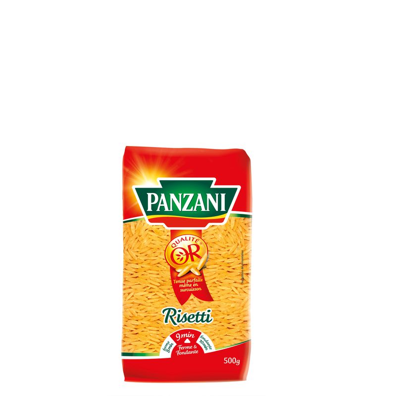 PANZANI - QUALITÉ OR - RISETTI - PÂTES - Savory grocery/Pâtes - bestSell