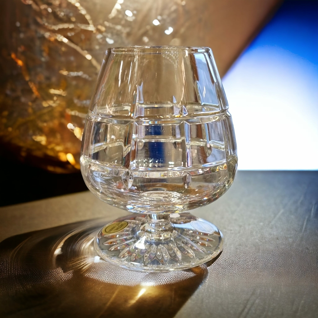 2 Verres à Cognac en cristal taillé JOSE - Verres/Cristal - verrerie ...