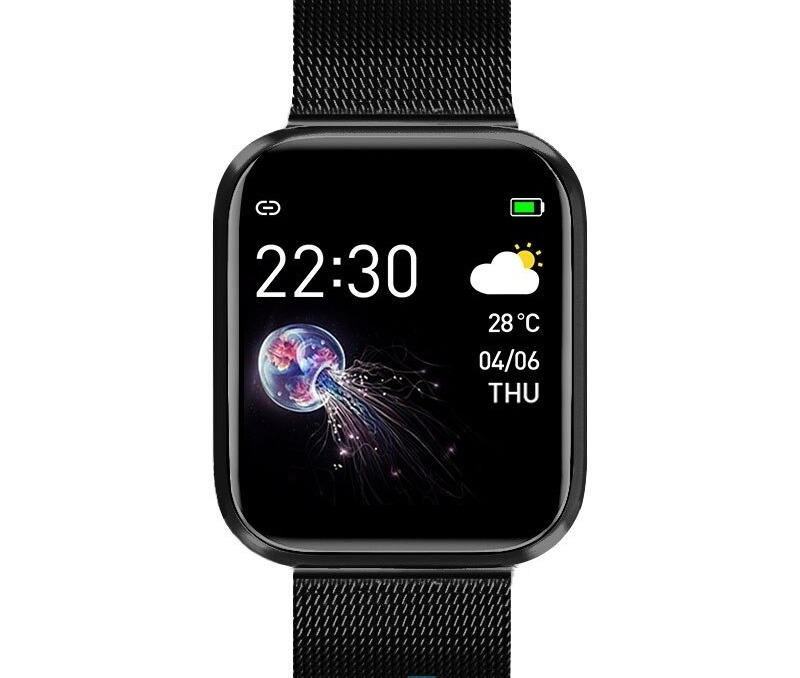 Smartwatch à écran tactile complet pour Android IOS - Montres connectées