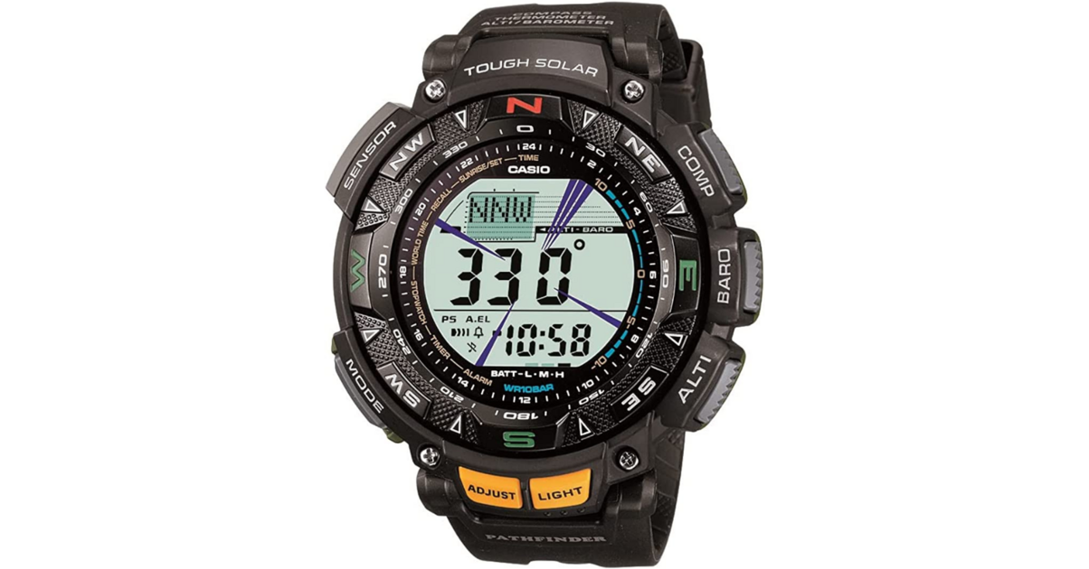Montre Casio PAG240-1CR : Le Choix de la Performance et de la Fiabilité