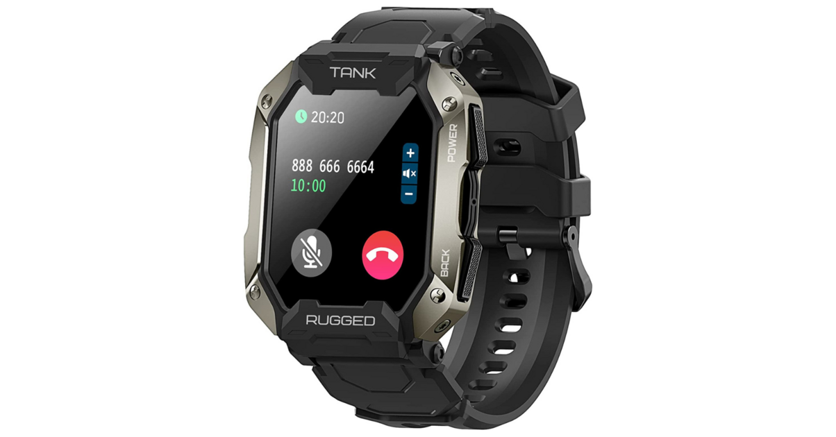 KOSPET Tank Pro SmartWatch : La Smartwatch aux normes militaires certifiées