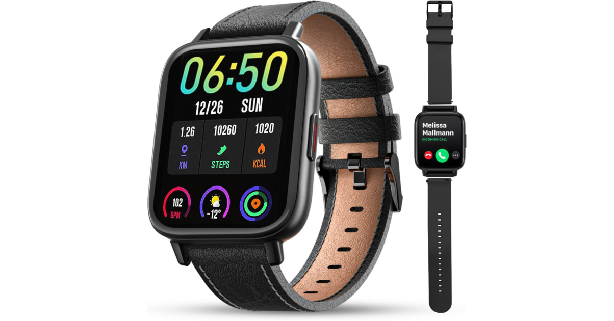 La montre intelligente DA FIT pour hommes : un appareil compatible ...