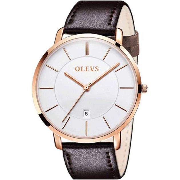 Montre Mince et simple en alliage avec grand cadran - MONTRES HOMME