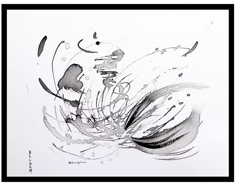 tableaux encre de chine uniques - Galerie Art Style Déco