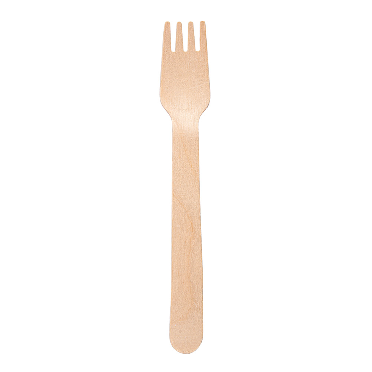 Fourchette jetable en bois Eco par 100 - ProSaveurs