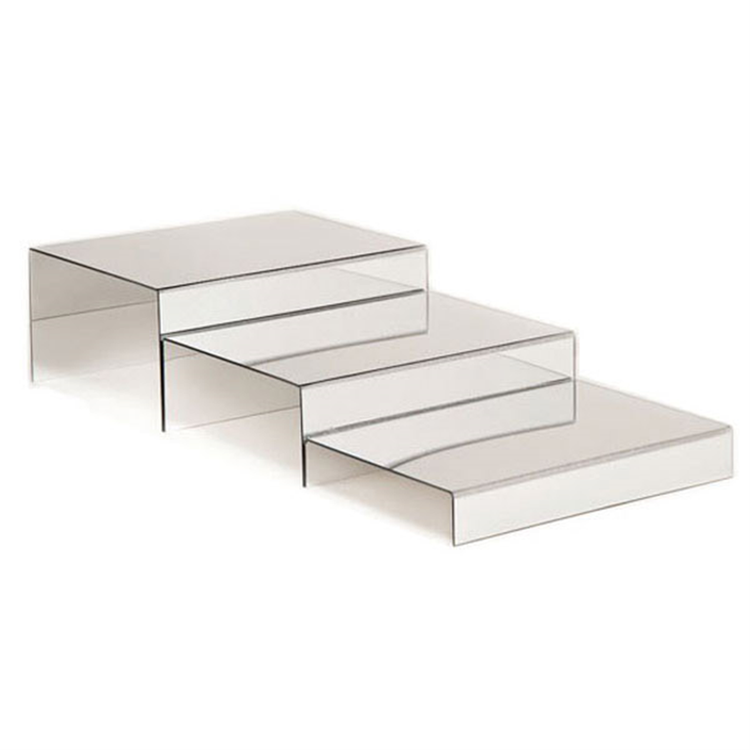 Presentoir buffet 3 pièces en acrylique miroir - ProSaveurs