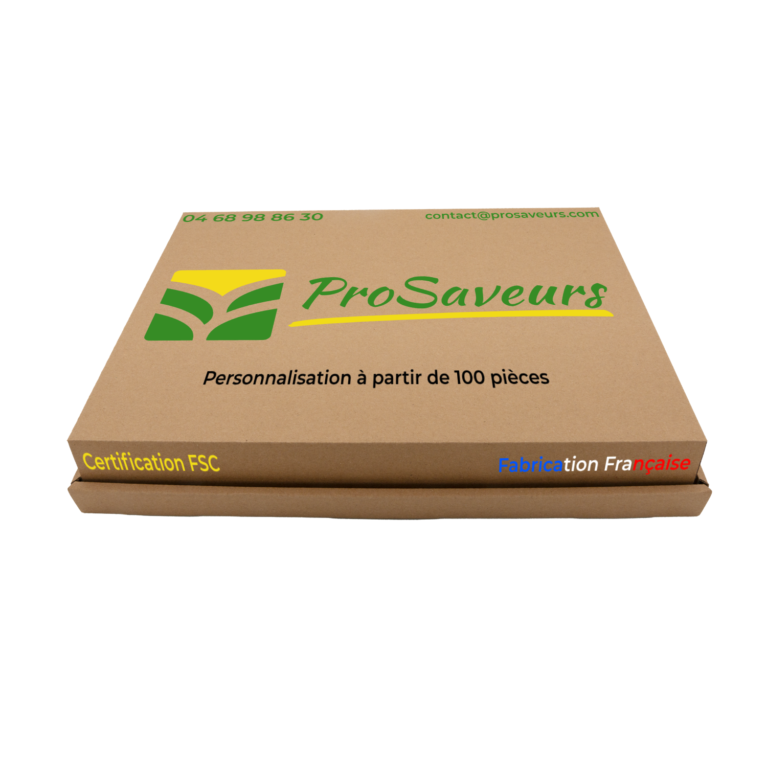 Plateau repas jetable écologique | Engagement ProSaveurs