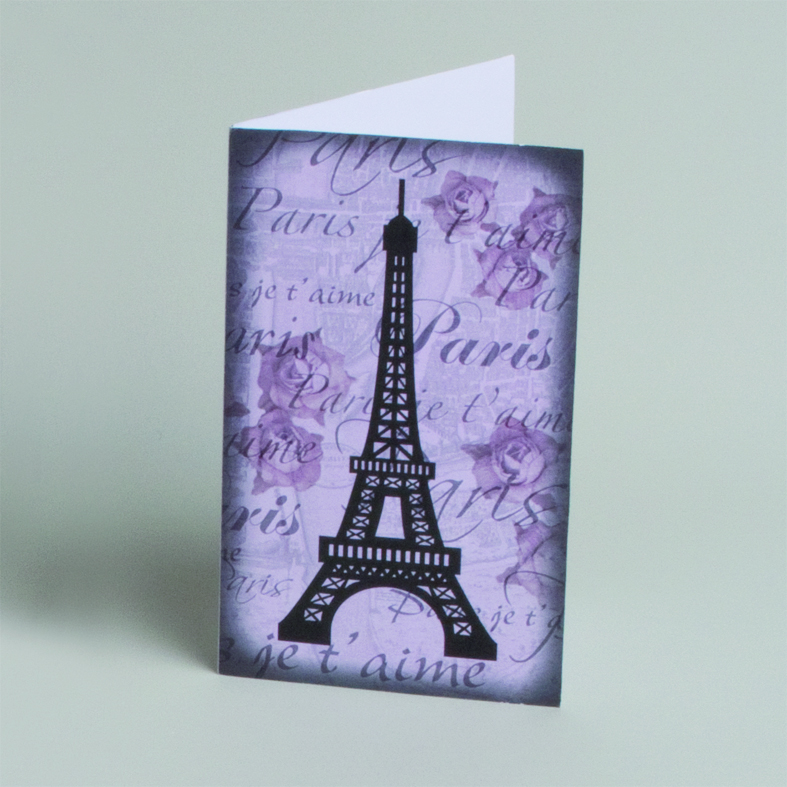 Lot de 10 Menus thème Paris - Mariage et toutes occasions/Romance ...