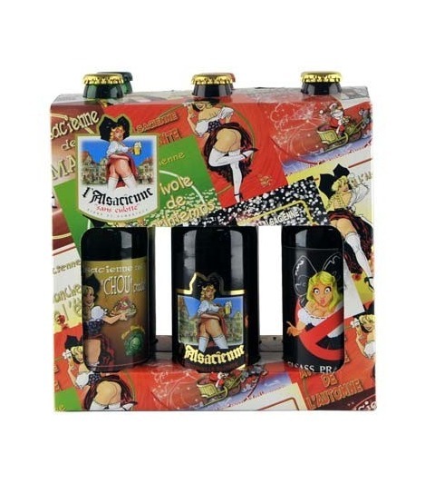 Coffret 6 bières L'Alsacienne Sans Culotte - Bières - Les Gourmandises de Heidi