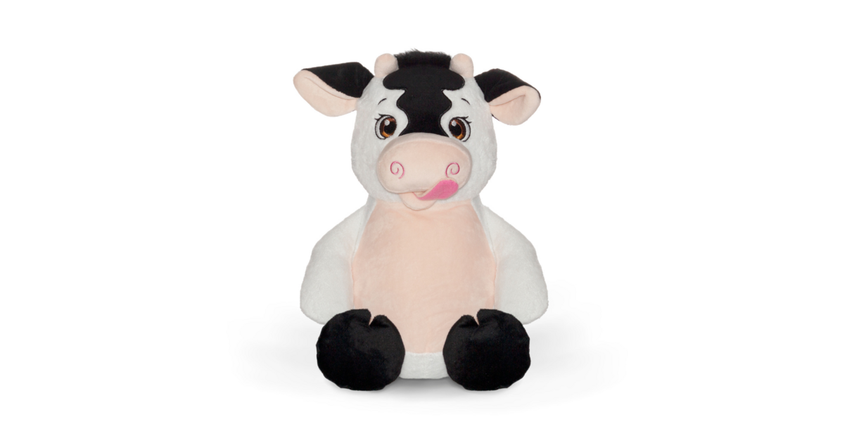 Peluche personnalisable par broderie ou impression - Vache collection ...