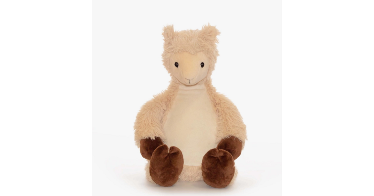 Peluche personnalisable Lama par impression ou broderie - Peluches ...