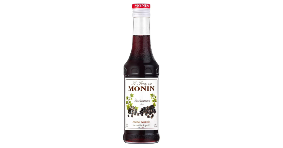 Sirop de Cassis MONIN - Arômes naturels - 25cl - Boissons sans alcool ...