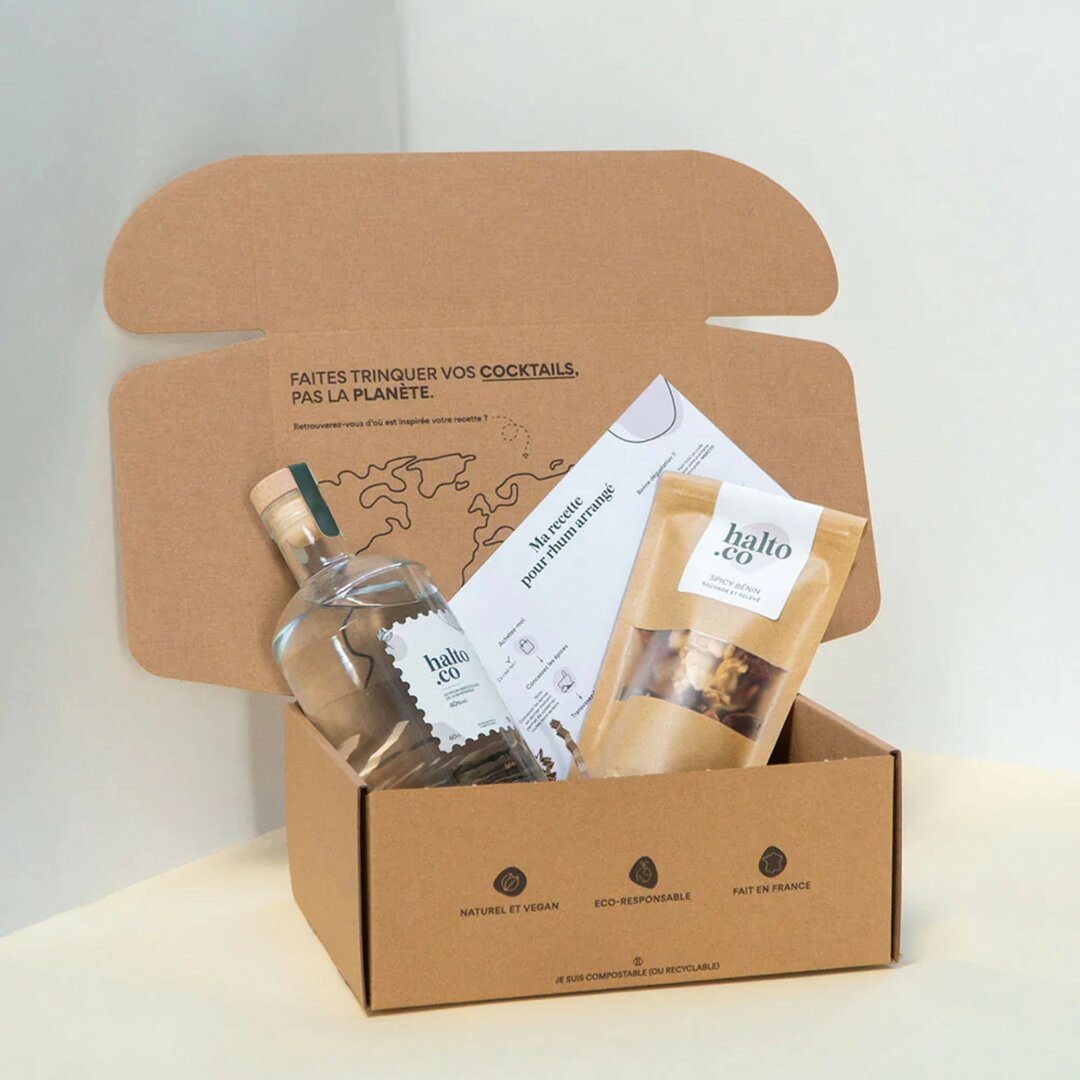 Kit DIY rhum arrangé Spicy Bénin, Sauvage et relevé 65cl 32° - Mélanges ...