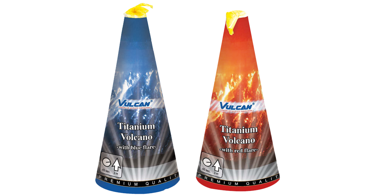 TITANIUM VOLCANO - FEUX D'ARTIFICE/FEUX D'ARTIFICE - La boite à malice