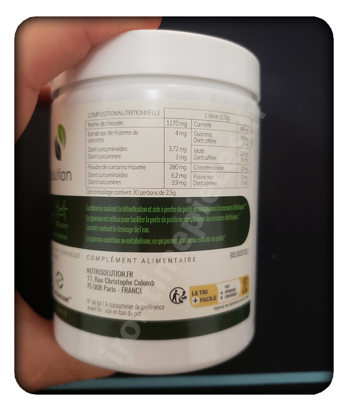 Notre avis sur le thé ventre plat de Nutrisolution (Utile ?)