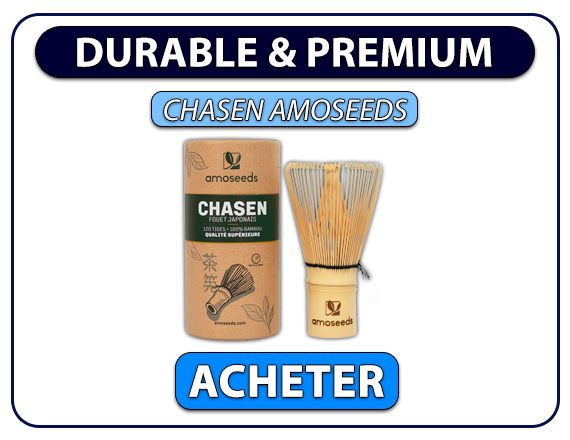 Comment bien utiliser son fouet matcha (Chasen)