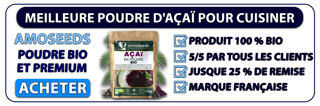 Quel est le goût de l'açaï et avec quoi il se marie bien