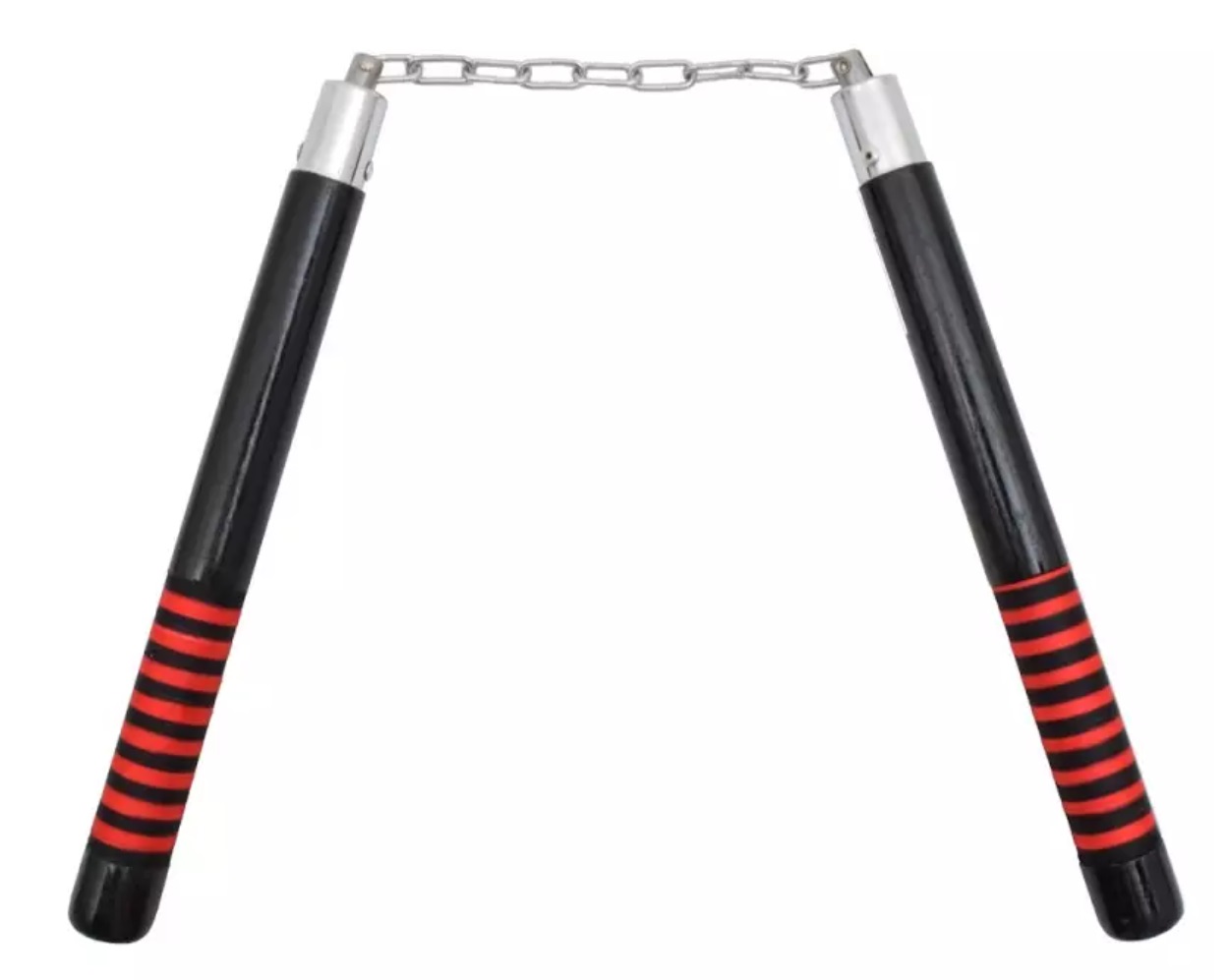 Nunchaku design tissu en bois massif - Nunchakus