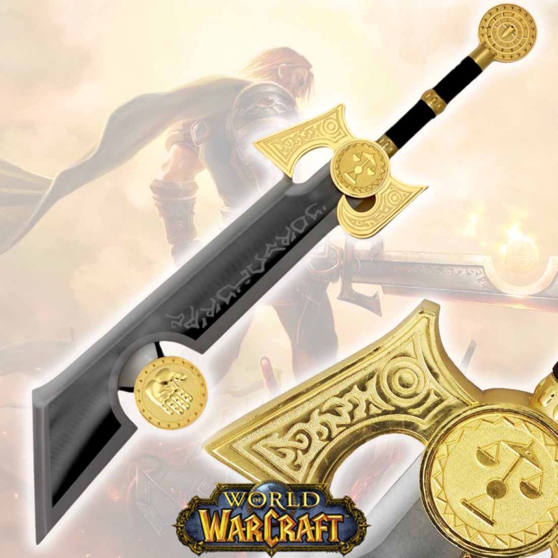 Épée Ashbringer de WoW - Œuvre d'Art de Collection