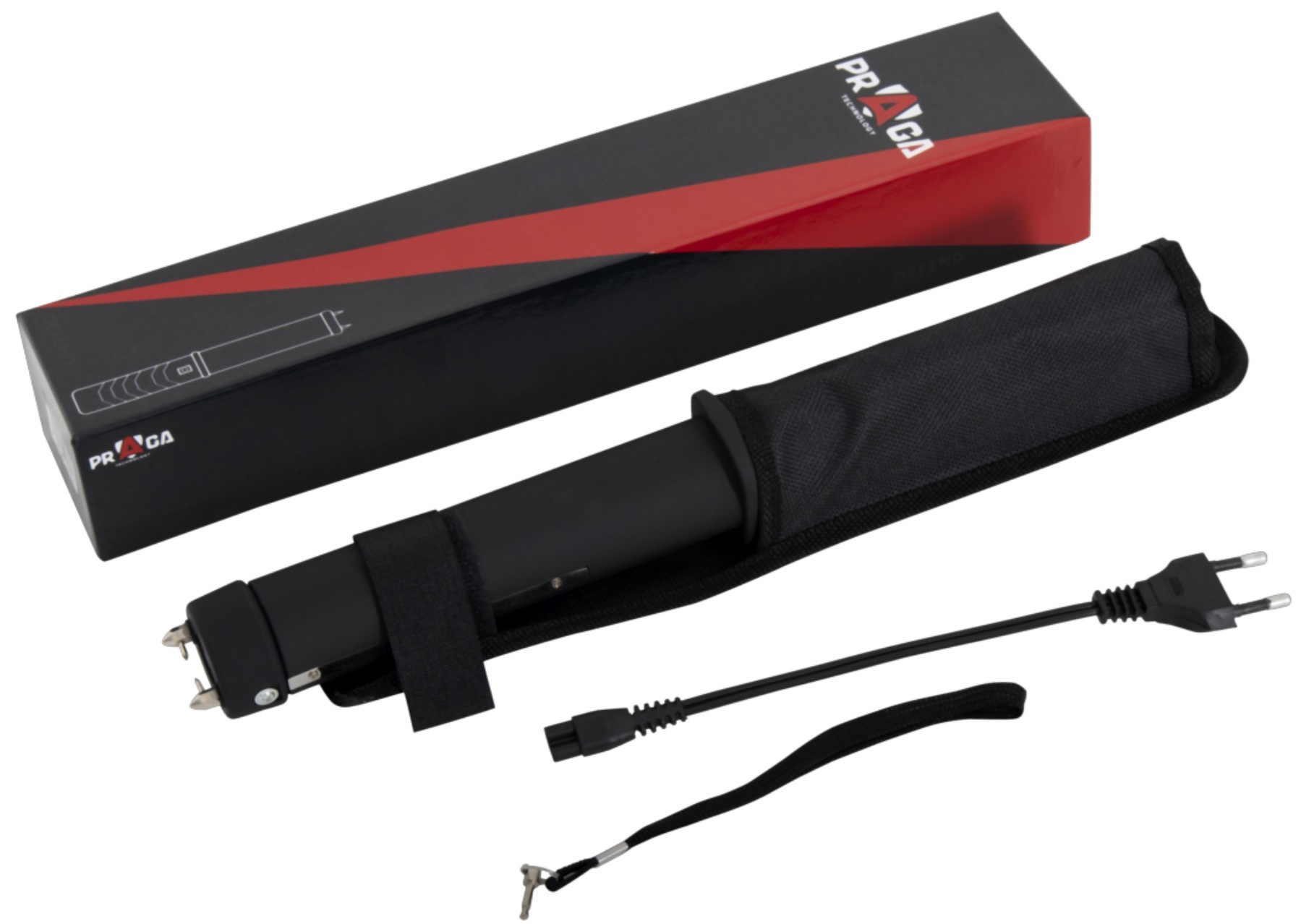 Taser shocker Matraque 30cm antidérapante 3 000 000 Volts