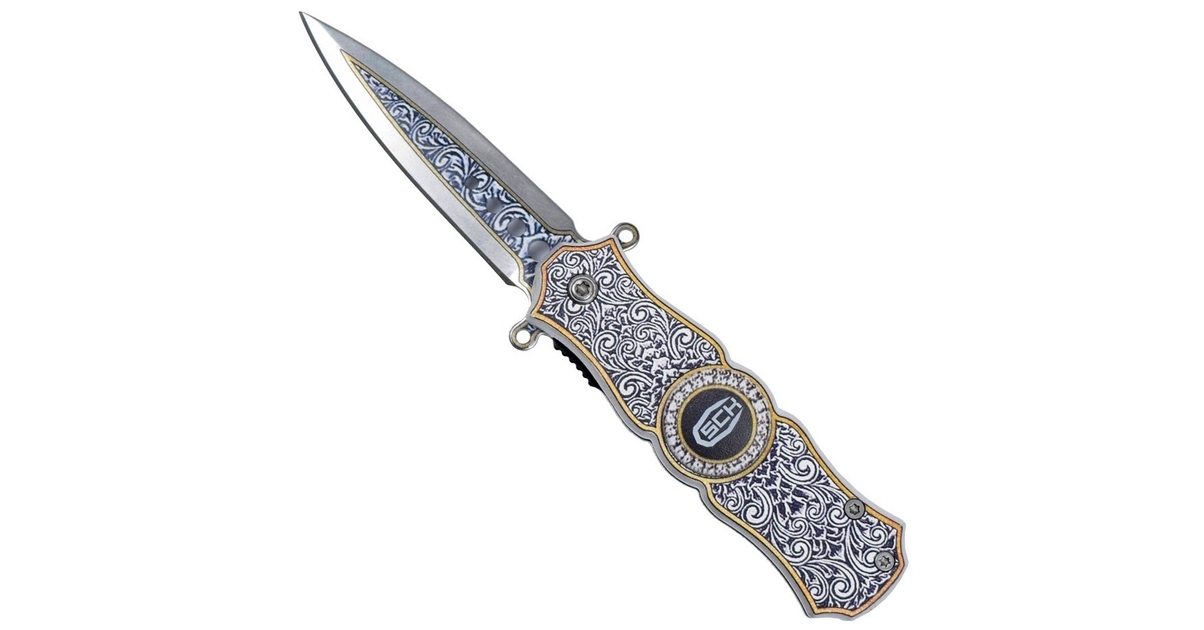 Couteau pliant design compact 15,5cm SCH - Couteaux pliants