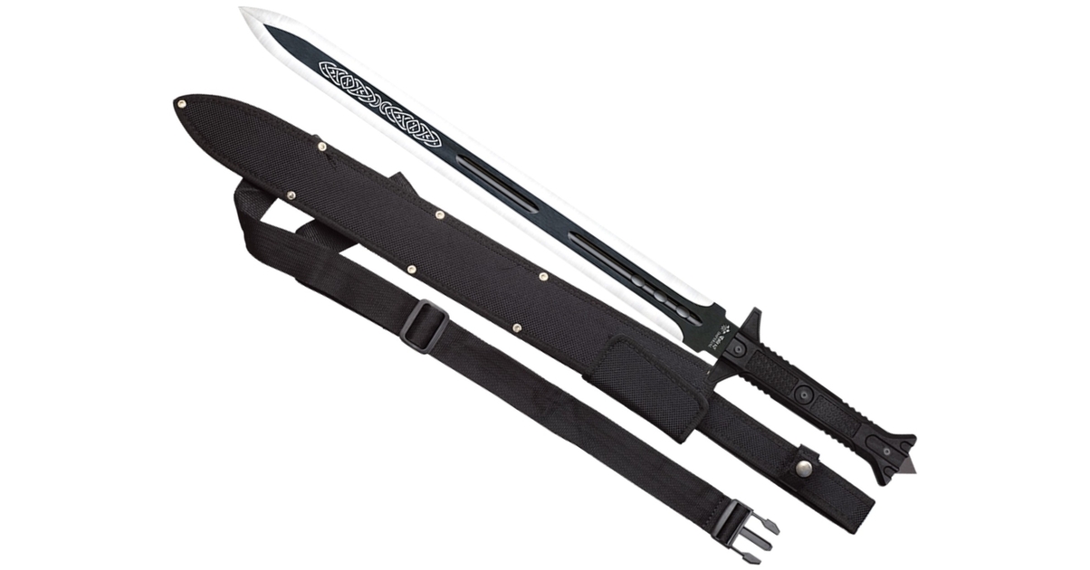 Epée de combat 76cm arme IMPERIAL noir + étui - Epées
