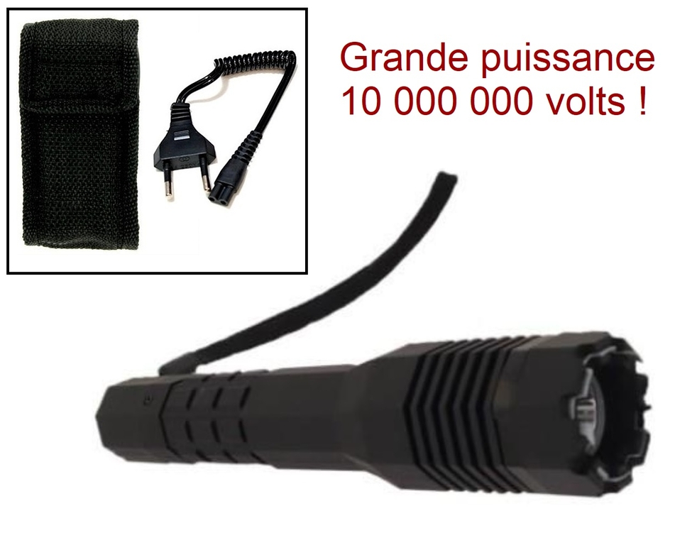 Taser shocker électrique Tazer 10 000 000 volts ! Tasers