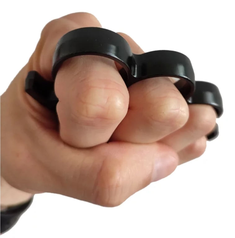 Poing américain Spider arme de poing acier - Arme de poing