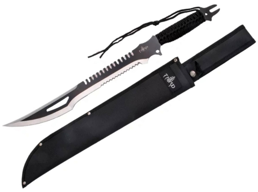 Machette épée katana 63cm tout acier THIRD - Machettes