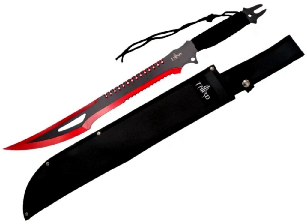 Machette épée katana 63cm tout acier THIRD - Machettes