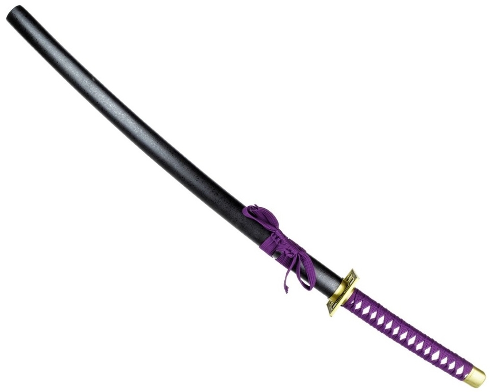 Katana 97cm arme design violet fourreau inclus - Katanas