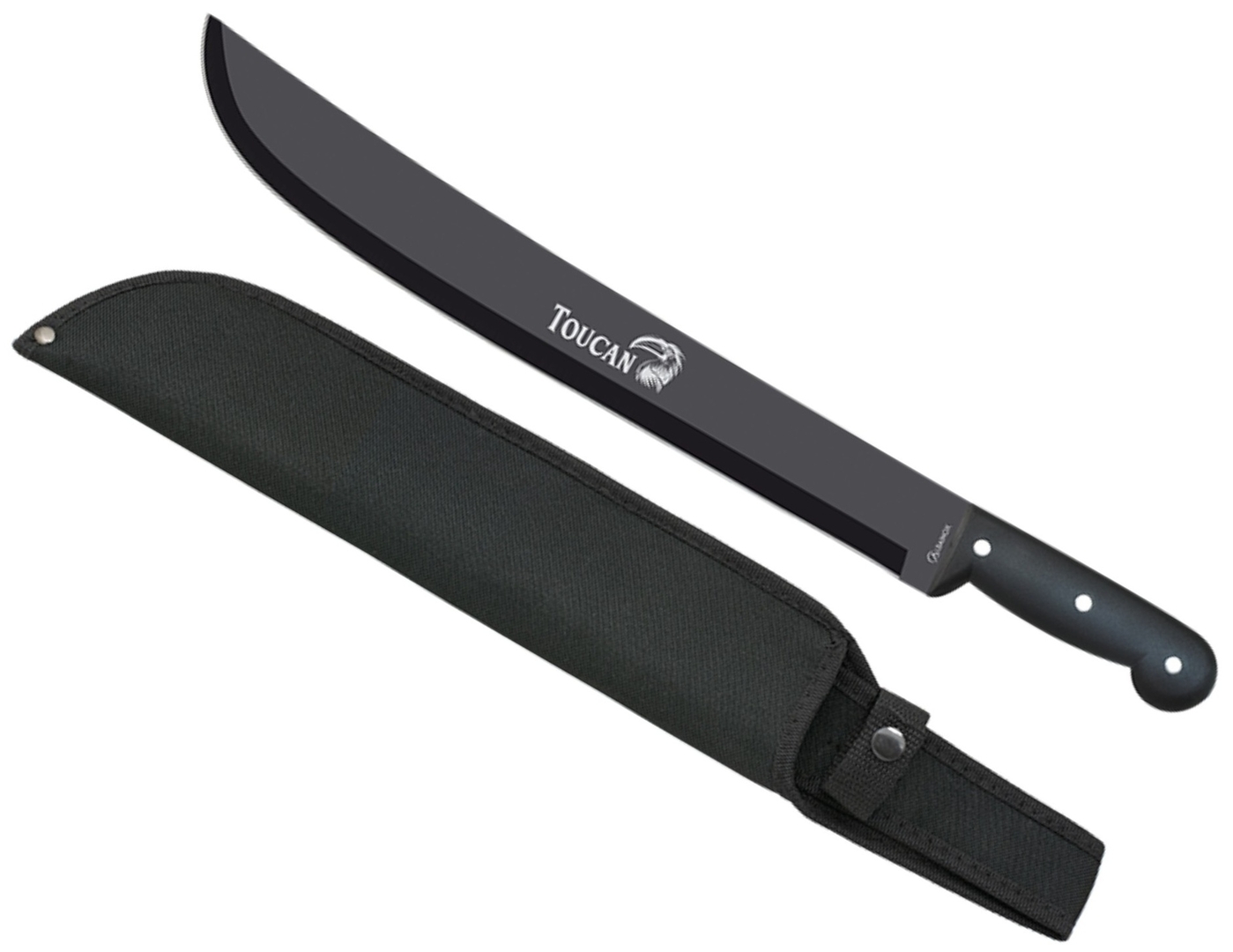 Machette de survie 53cm noir ALBAINOX Toucan - Machettes