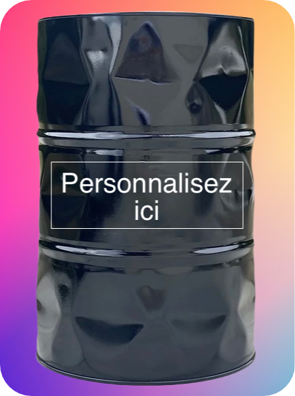 Baril décoratif personnalisable grand modèle | Objet déco unique