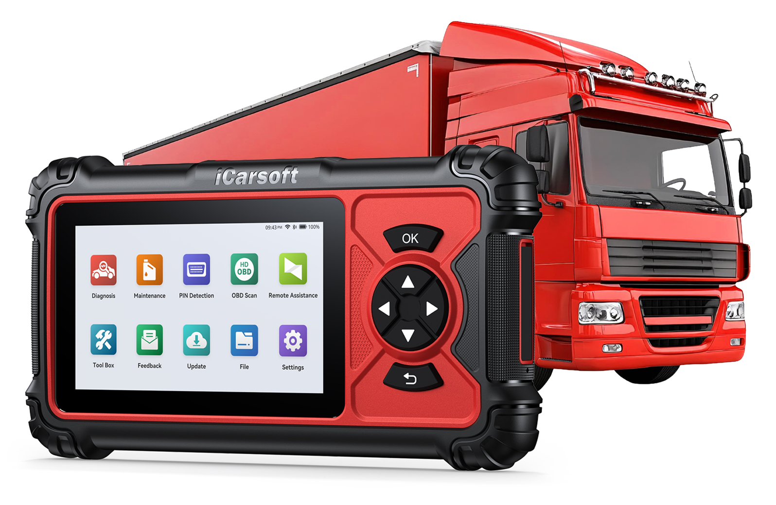 Valises Diagnostic Multimarques Poids-Lourd Camion Fourgon