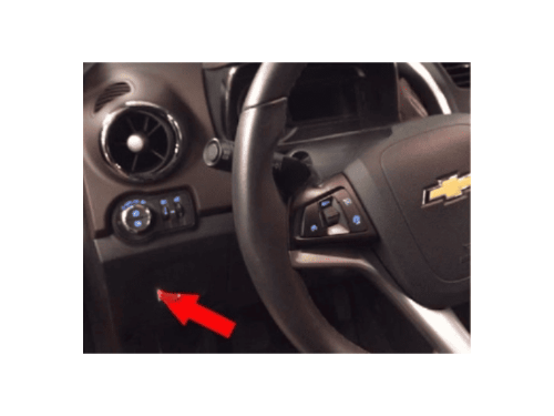 Où est la prise OBD de diagnostic sur Chevrolet Trax