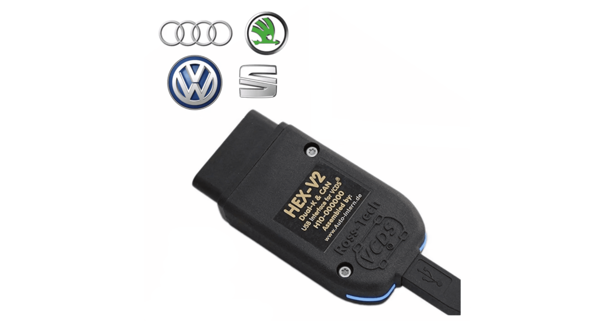 Outil Diag Auto VCDS Ross Tech HEX V2 Pro pour VW Audi Seat Skoda