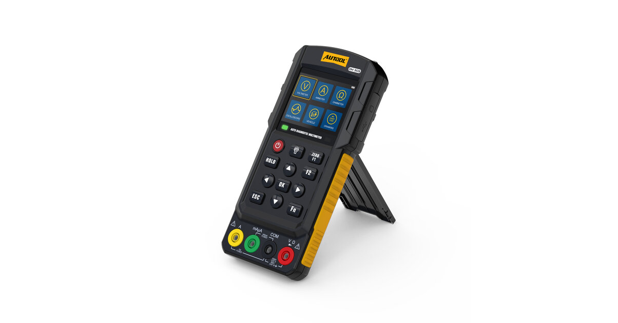 AUTOOL DM303 – Multimètre + oscilloscope auto pro 4-en-1