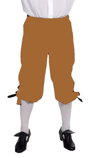 Pantalon Court de Marquis Ou Pirate Camel - Déguisement adultes ...