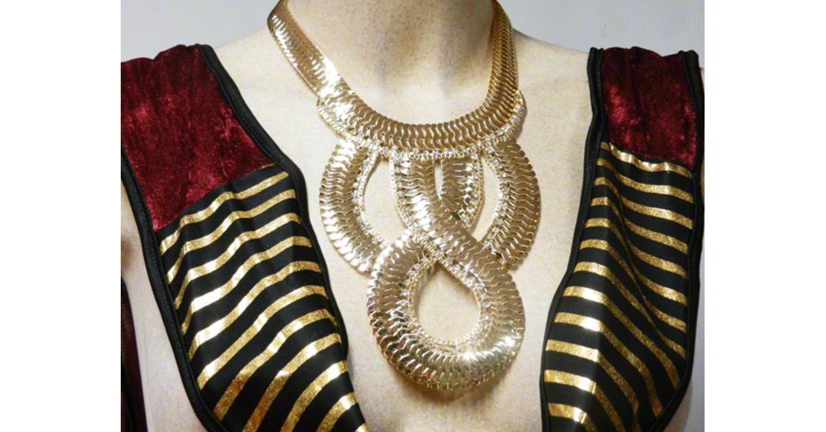 Collier égyptien - Accessoires par thèmes/Antiquité et Préhistoire ...