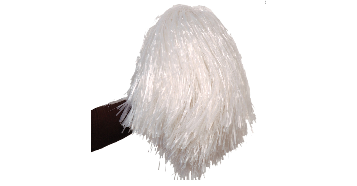 Pompon Blanc - supporter France - Netbootic.com