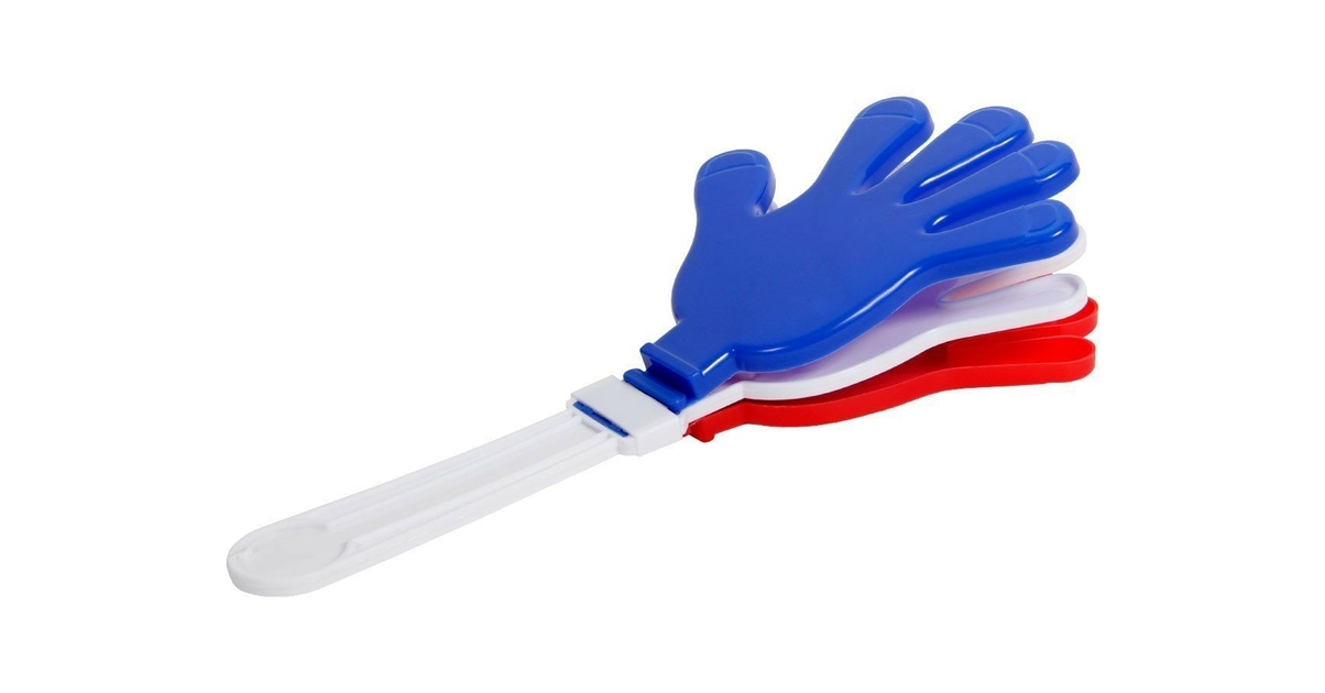 Main clap clap tricolore - Sport et supporters - Netbootic.com