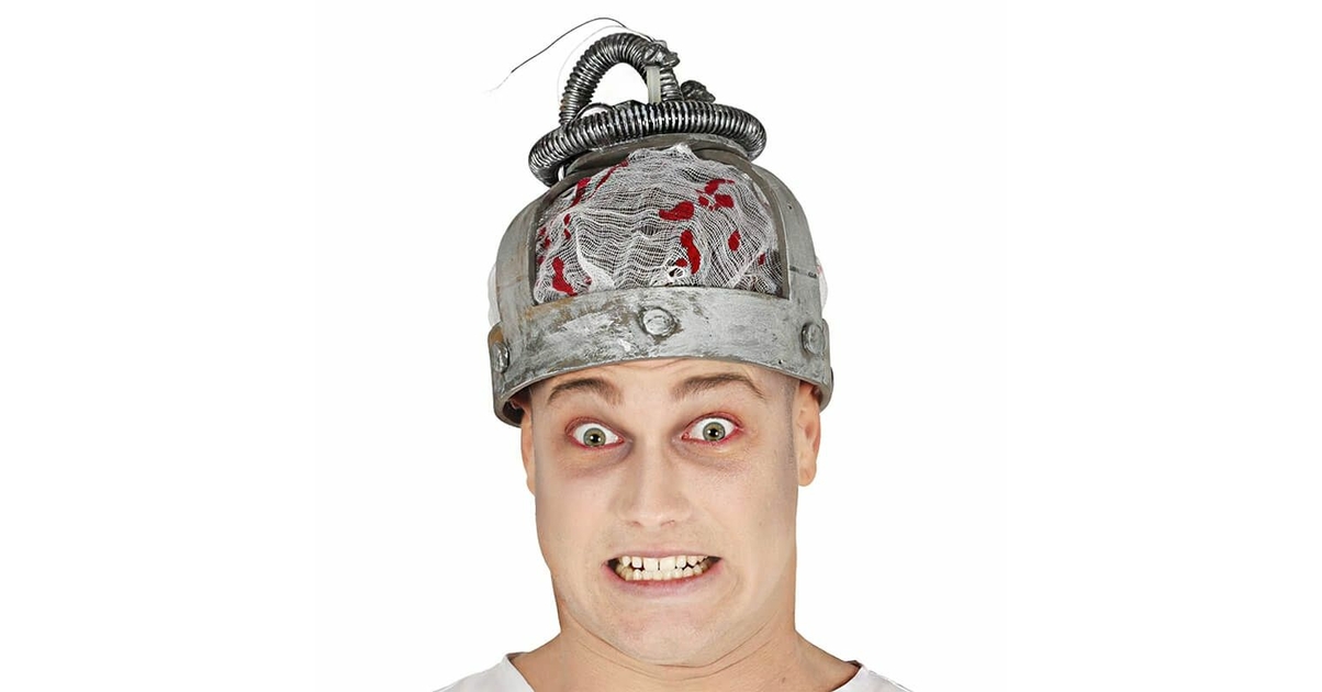 Casque chaise electrique - Accessoires par thèmes/Chapeaux halloween ...