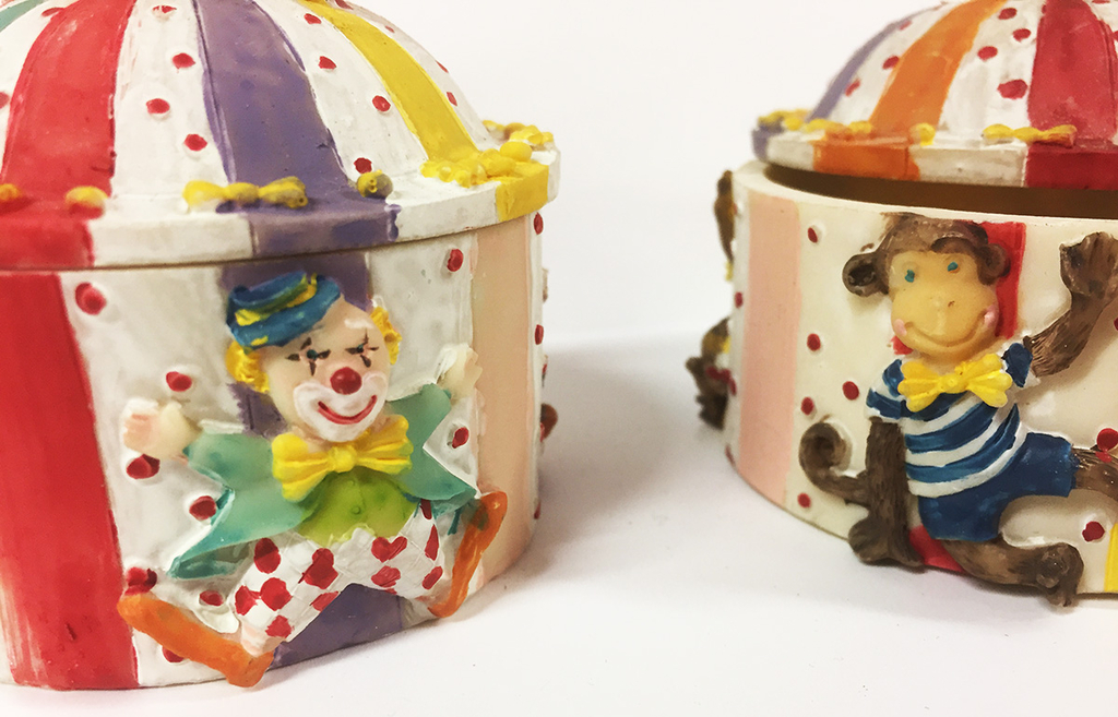 Boite à bonbons carousel cirque - Dragées/Contenants dragées ...