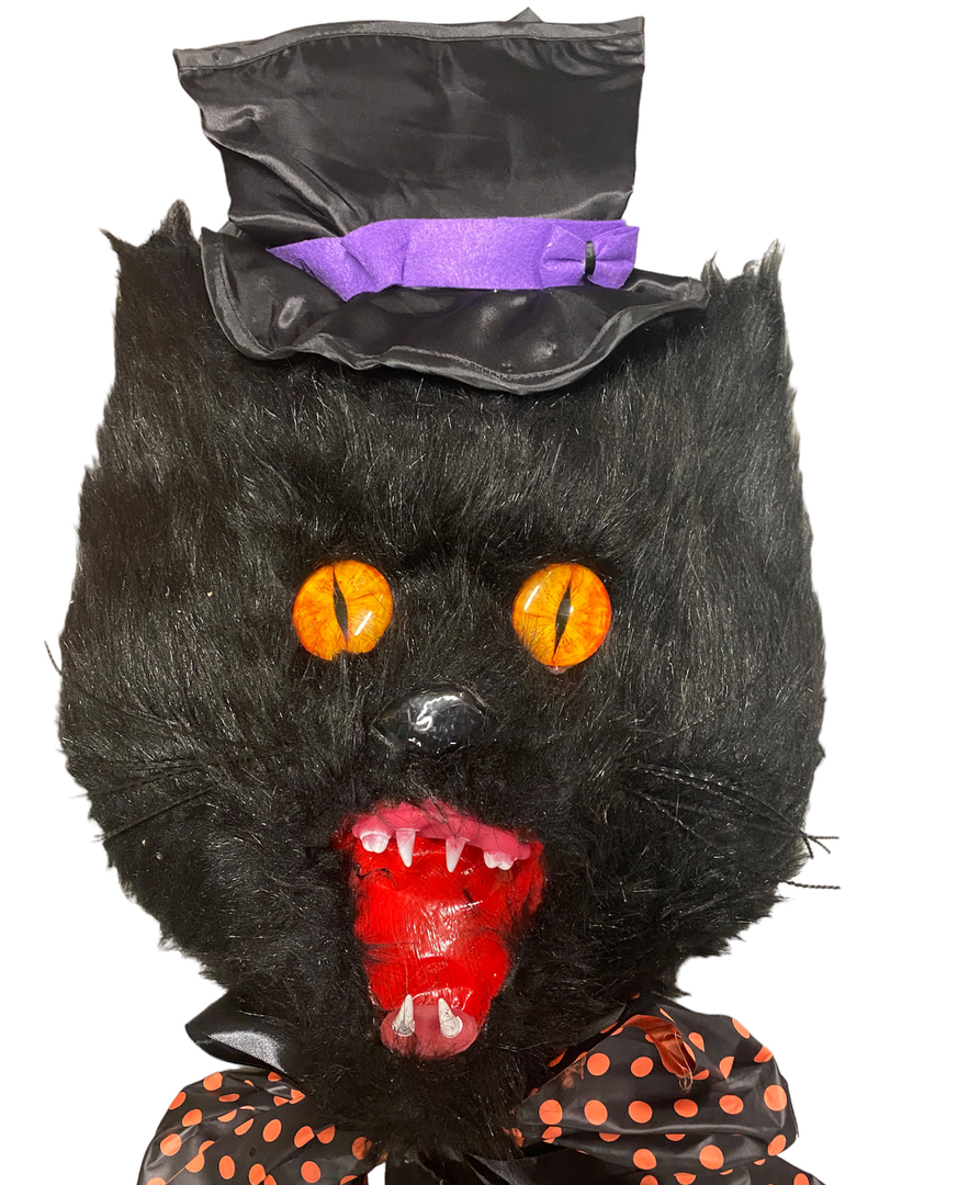 Décor chat halloween géant - Décoration Halloween/Decorations murales ...