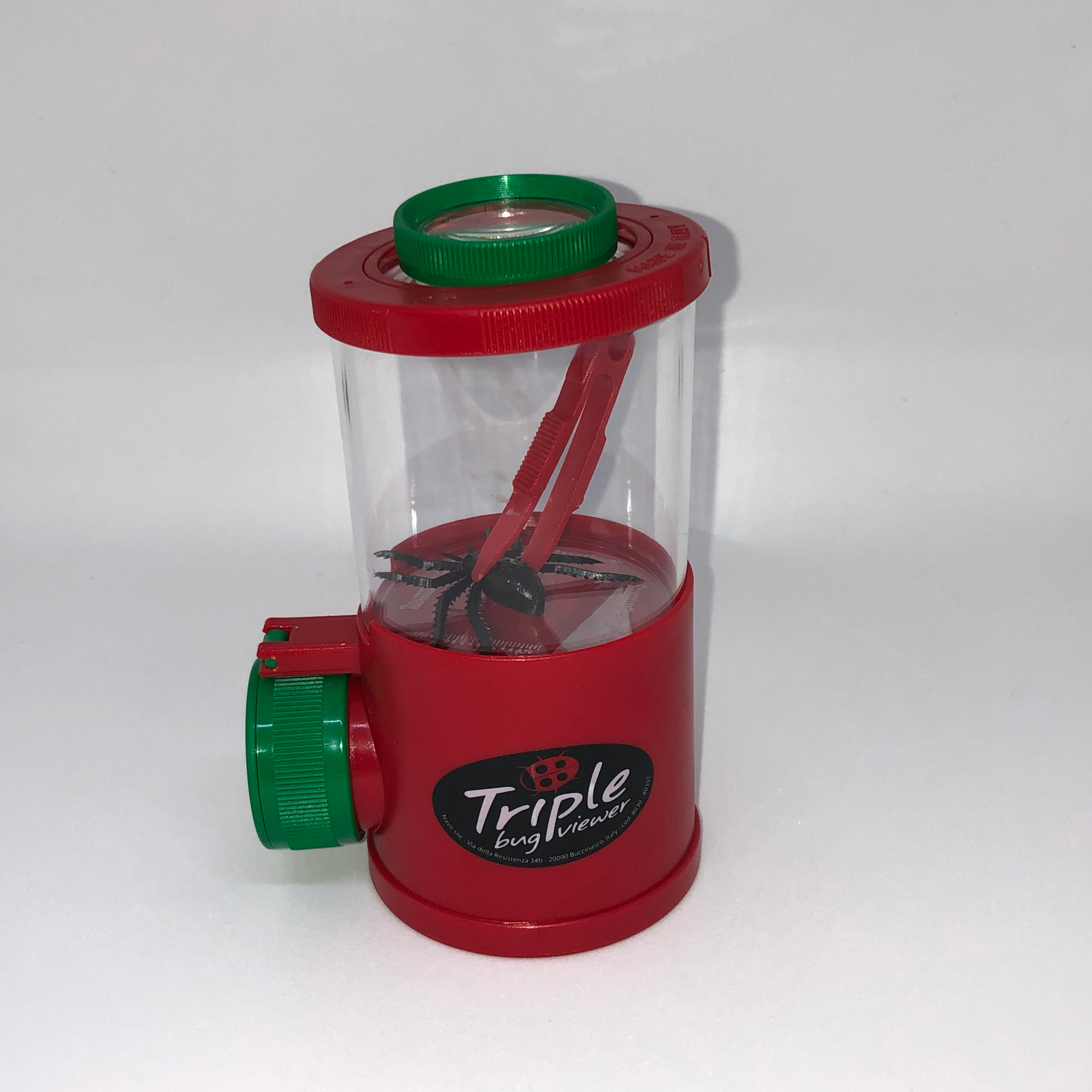 Boîte loupe insecte triple Navir rouge - Capture et observation/Boîte ...