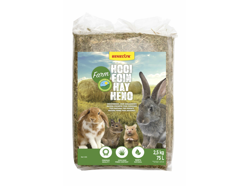 Benelux Foin - Foin - Paille - Litière - petsfoodguyane