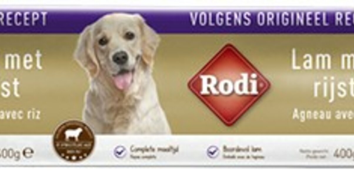 Saucisse Rodi à l'agneau et riz pour chien 9 X 400g - Alimentation ...